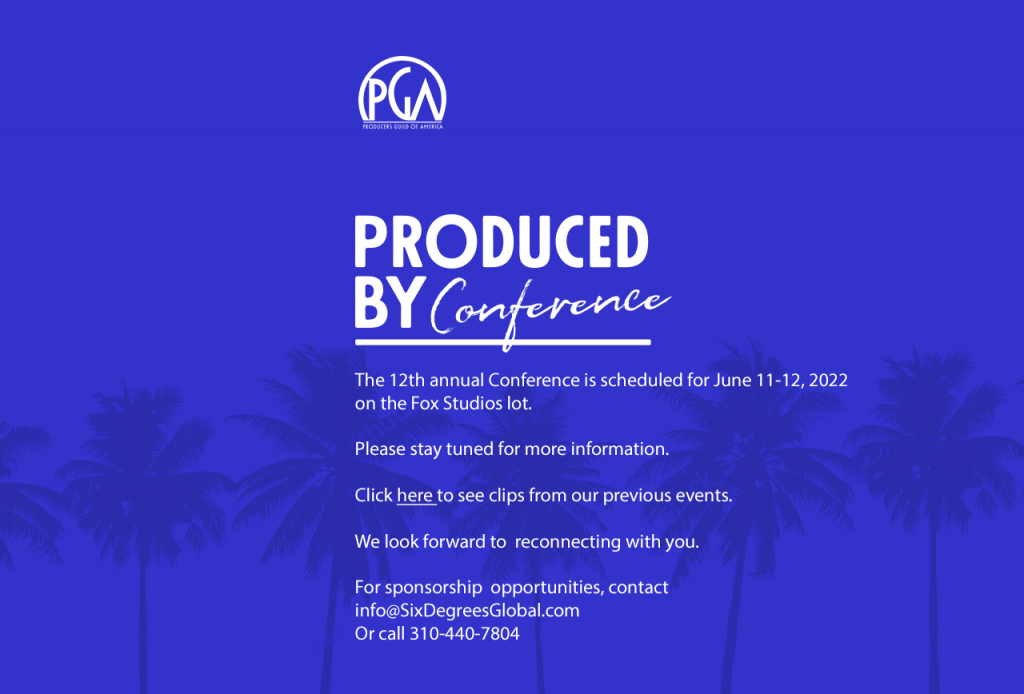 Coming Soon | Produced By Conference